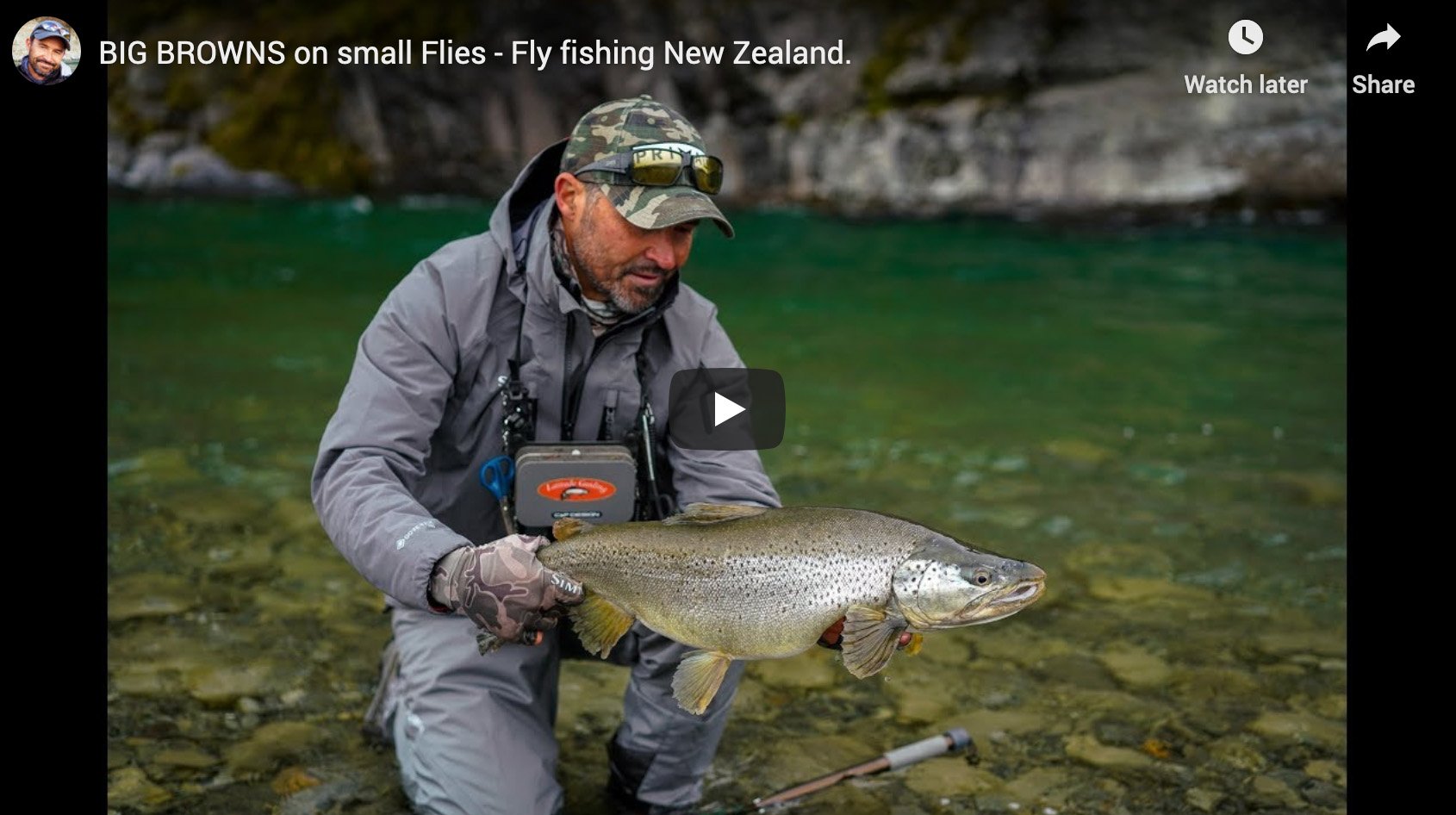 Mike Kirkpatrick - Big Browns On Small Flies – Manic Tackle Project