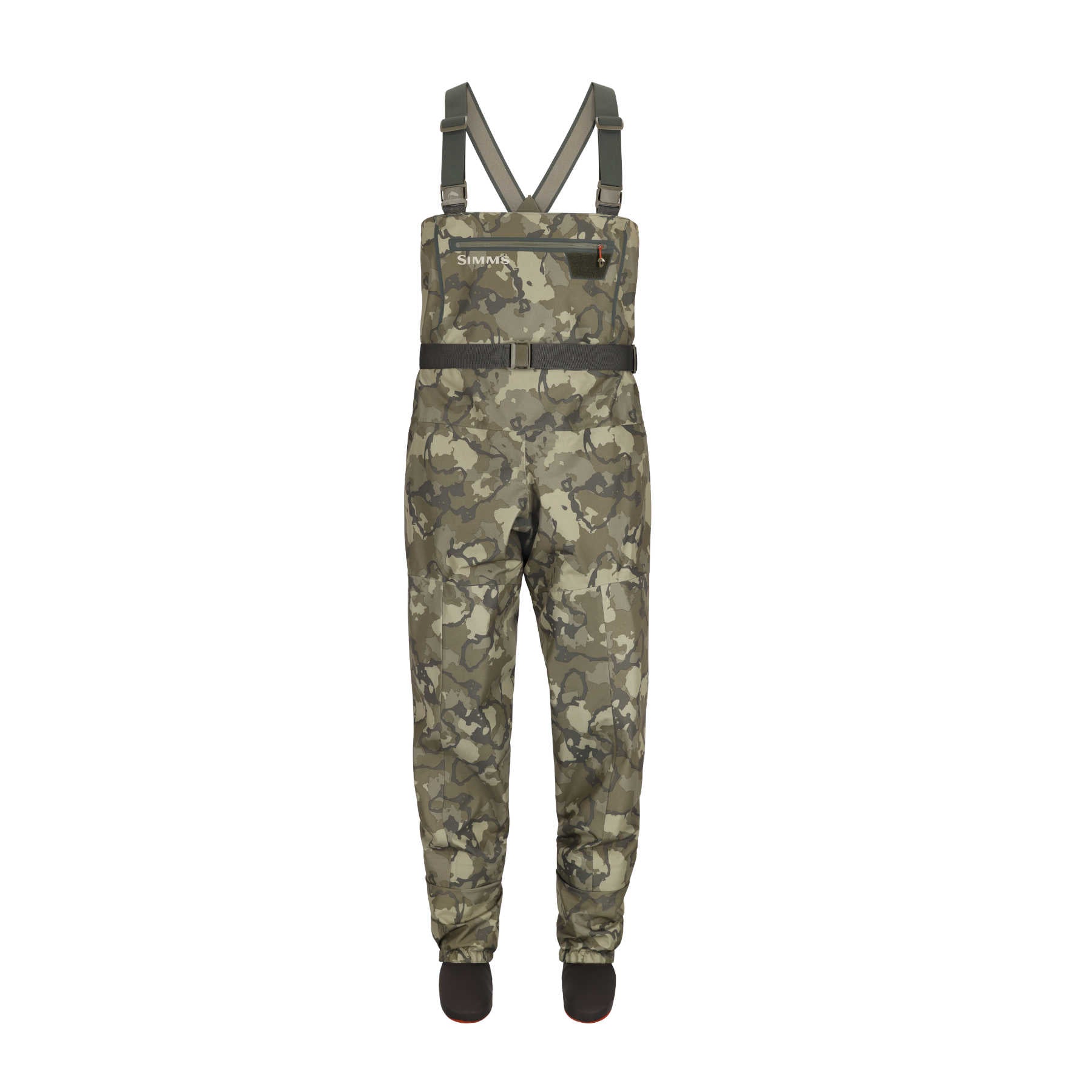 Simms Tributary Fly Fishing Waders - Regiment Camo Olive Drab – Manic ...
