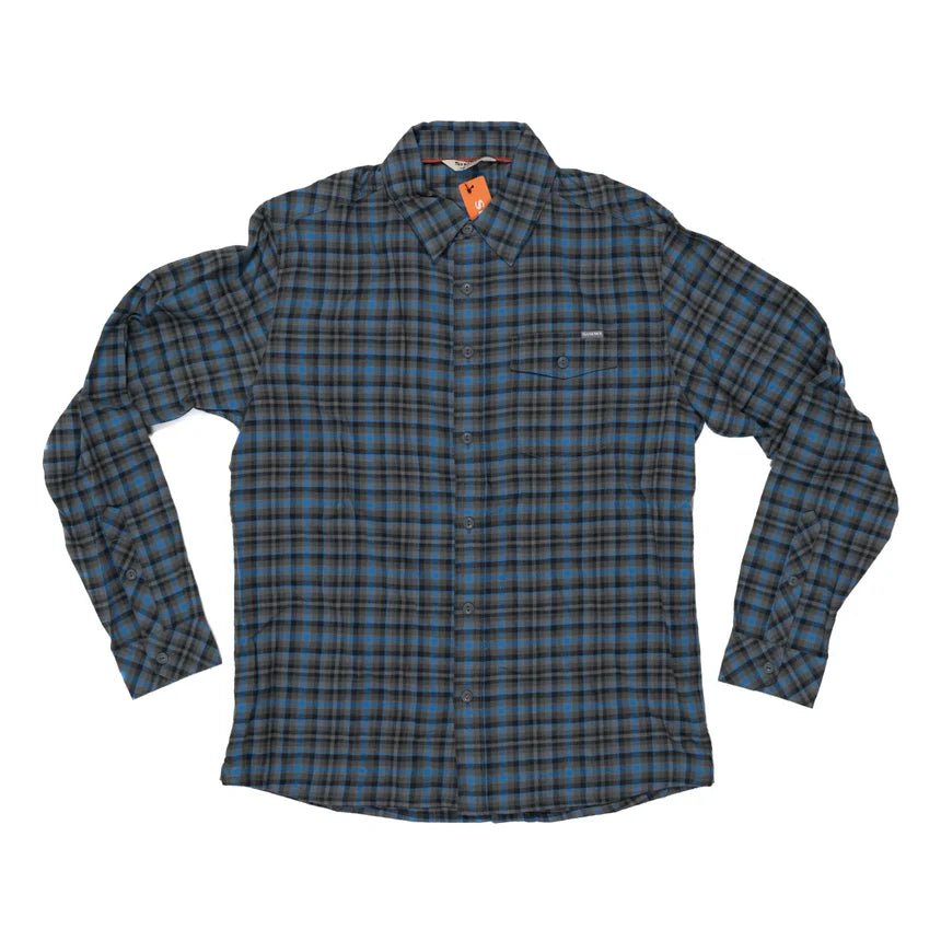 Simms Inland Flannel | Neptune Sun - M – Manic Tackle Project