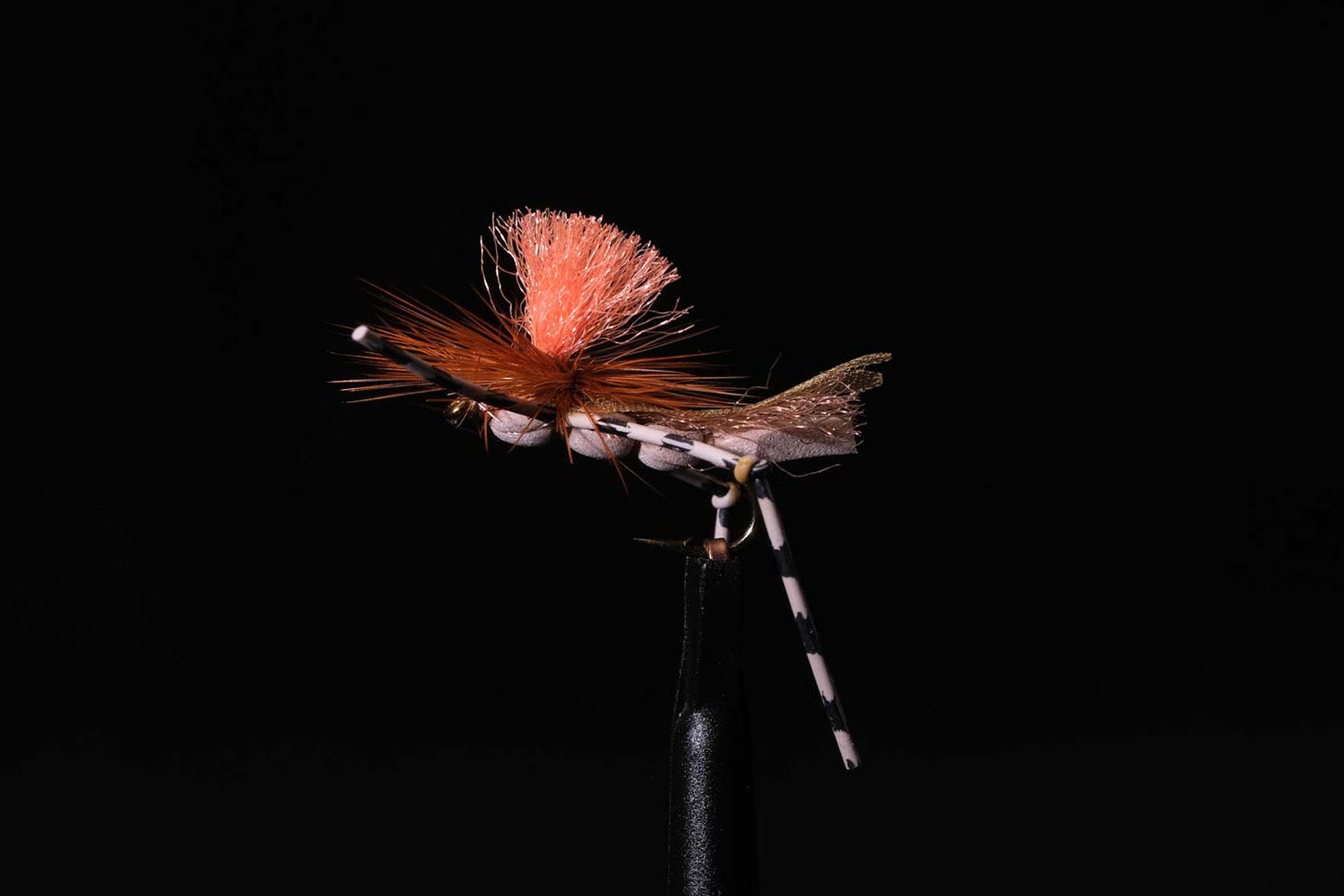 Hi Vis Hopper Tan Fishing Fly | Manic Fly Collection – Manic Tackle Project