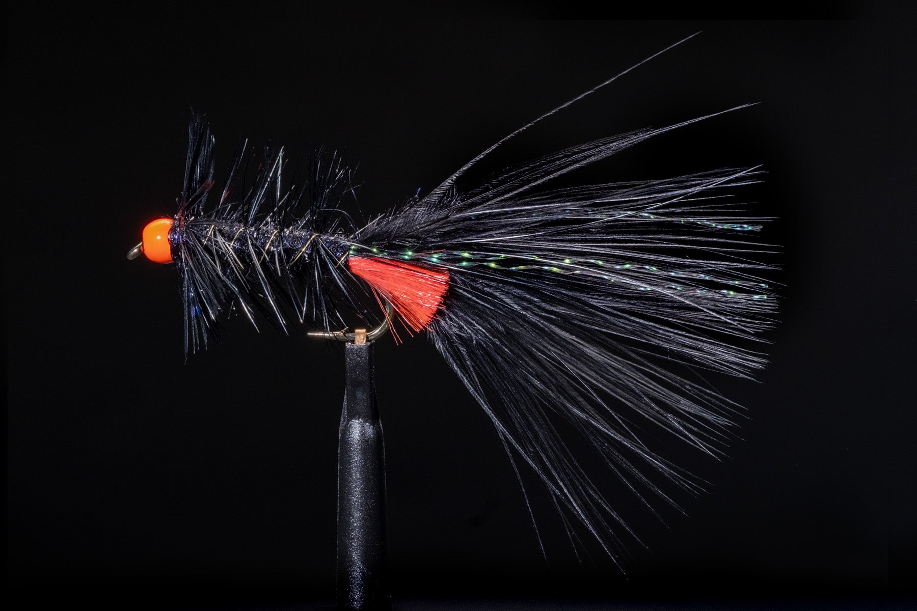 OTB Renes Skinny Bugger - Black | Manic Fly Collection – Manic Tackle ...