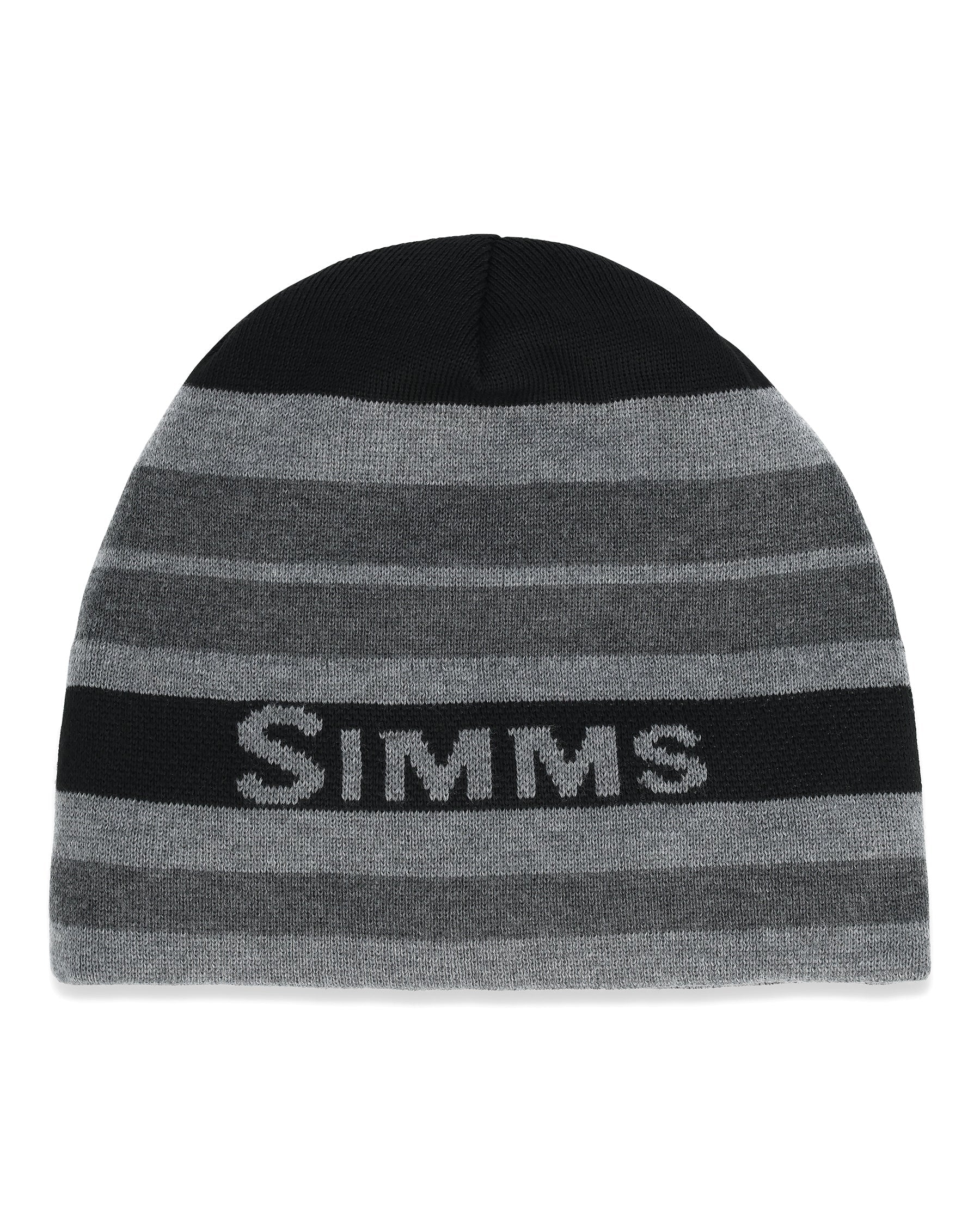 Simms Everyday Beanie | Carbon Stripe – Manic Tackle Project