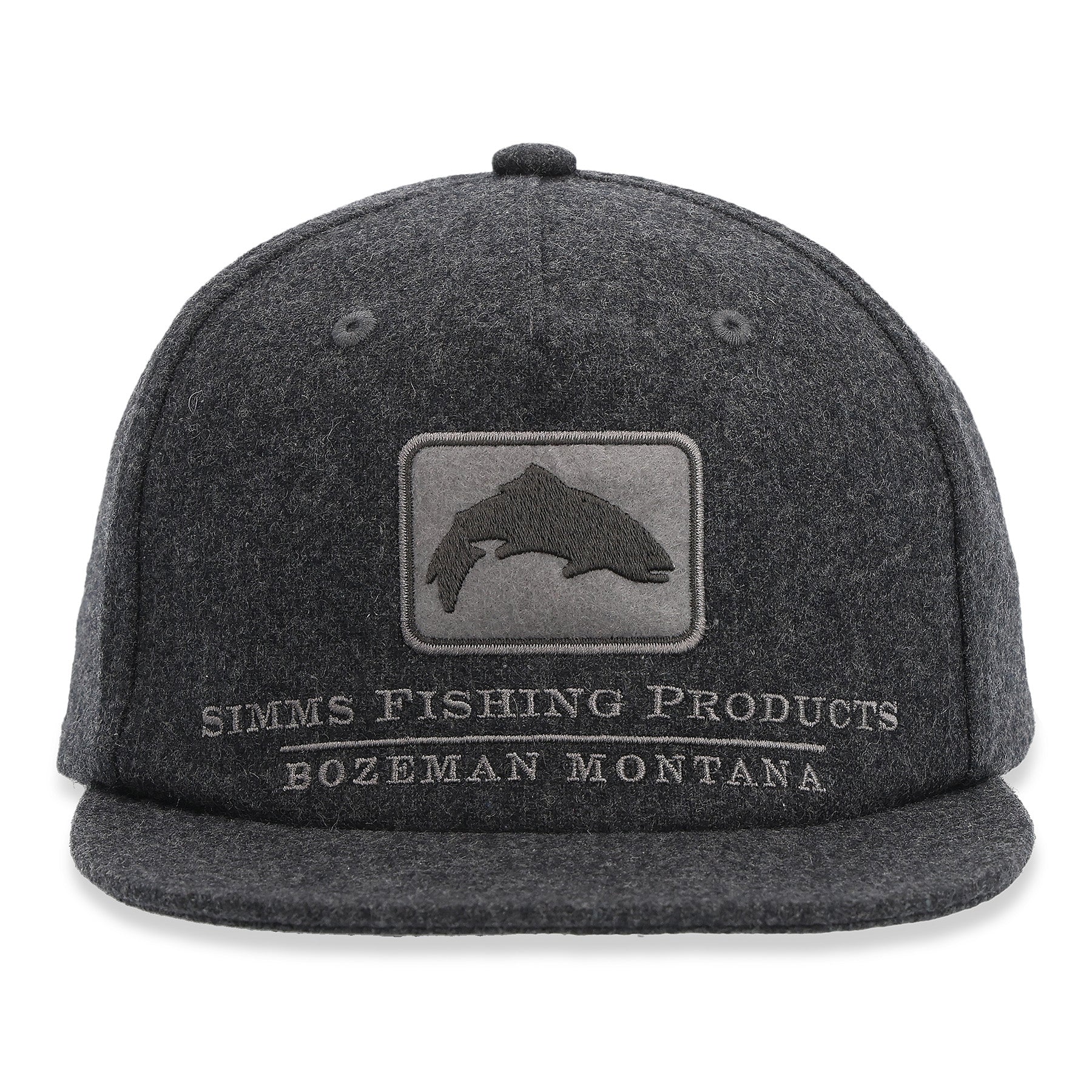 Simms Wool Trout Icon Trucker | Graphite – Manic Tackle Project