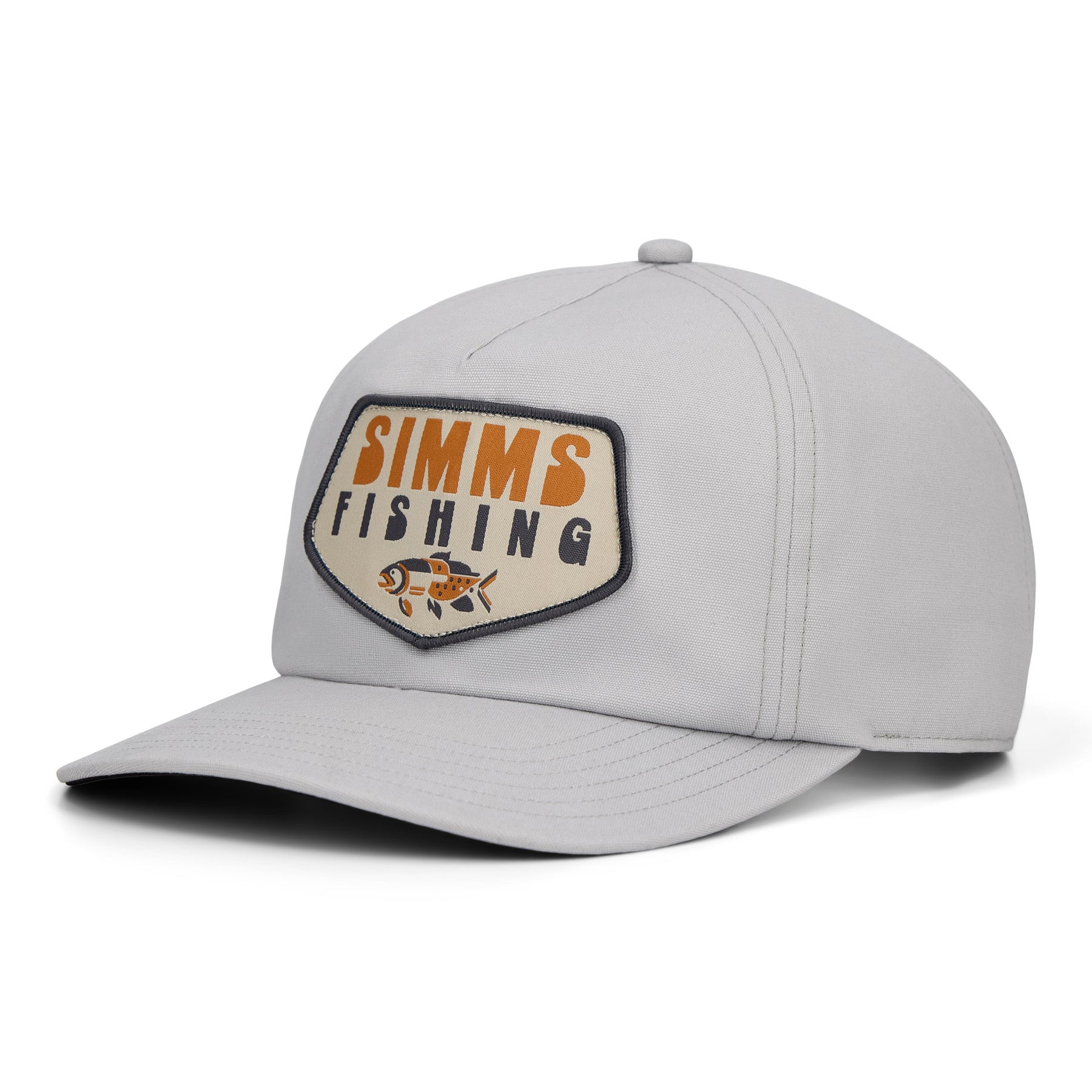 Simms Double Haul Cap | Overcast Abstract Bass – Manic Tackle Project