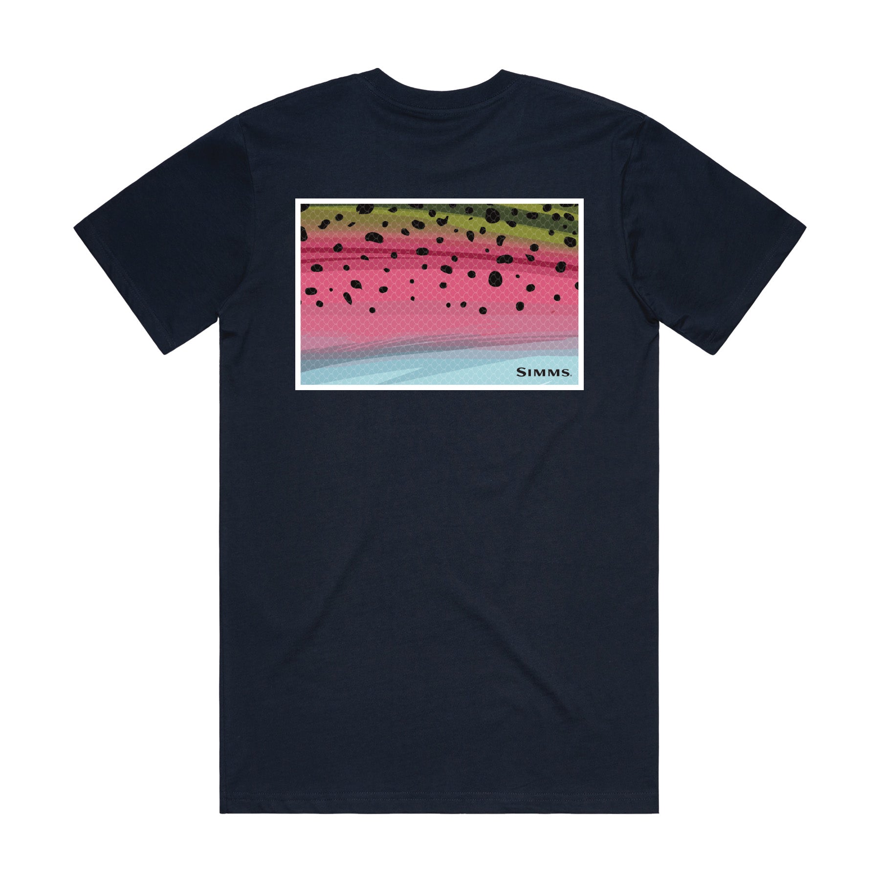 Simms Artist Tees | Rainbow Trout – Manic Tackle Project