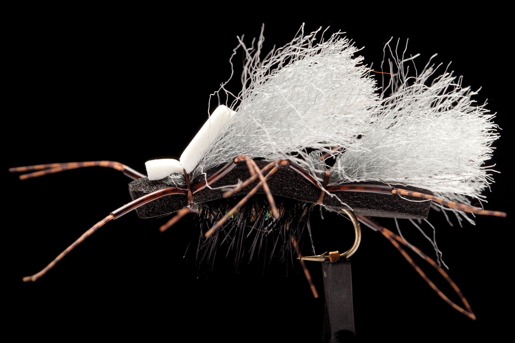 Swisher’s LLS Chernobyl Black Fishing Fly | Manic Fly Collection ...