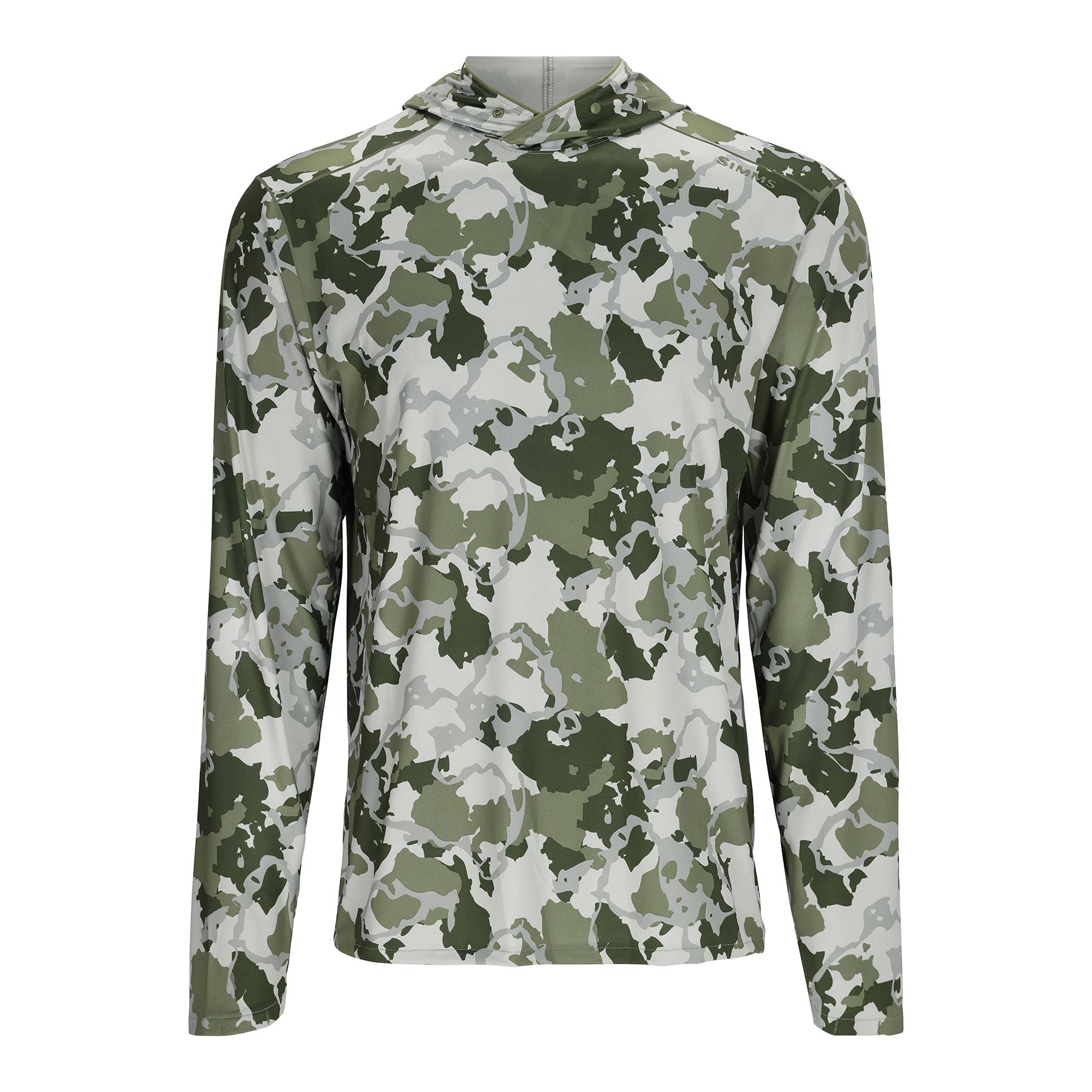Simms Solarflex UPF50 Hoody | Regiment Camo Clover – Manic Tackle Project