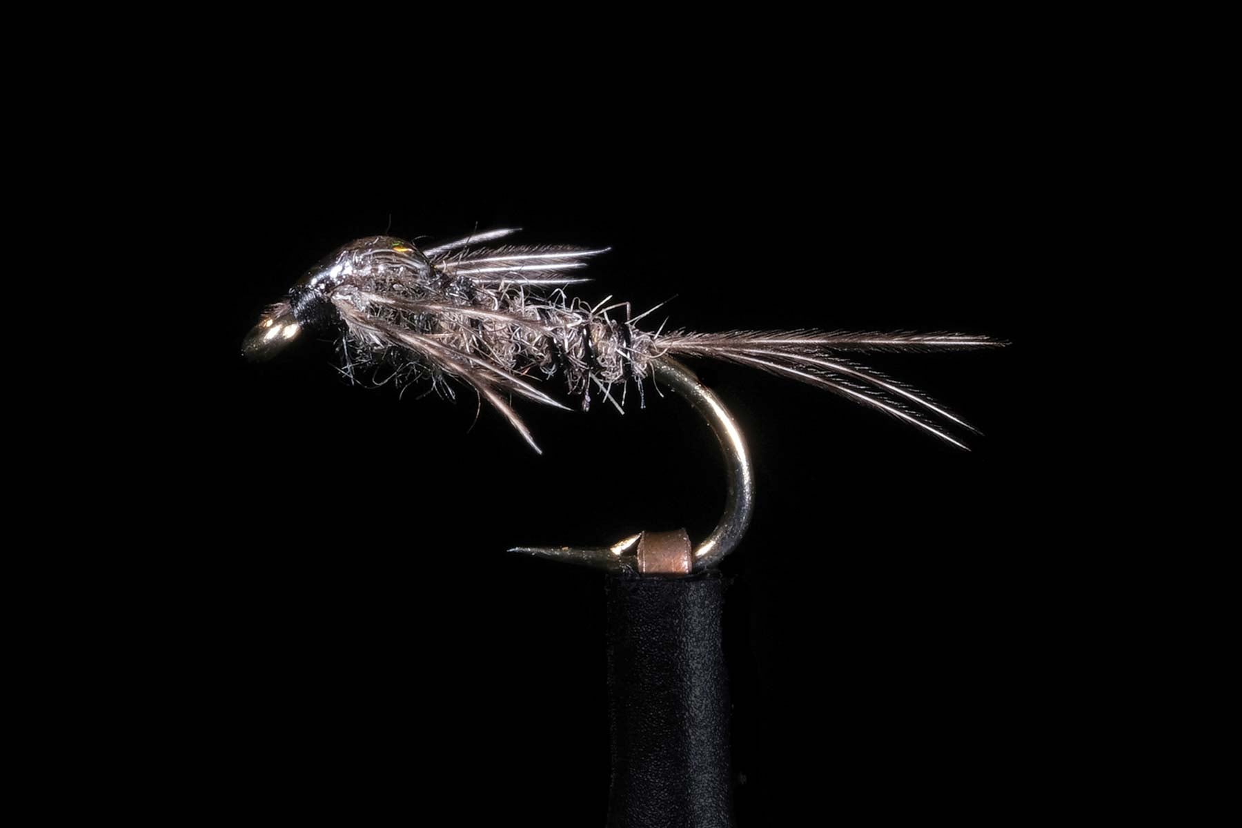 Assassin Black Fishing Fly | Manic Fly Collection – Manic Tackle Project
