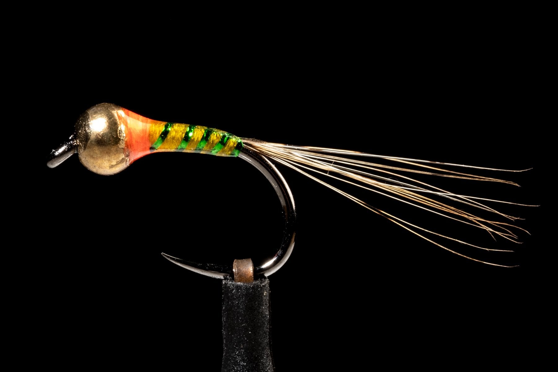 GTB Perdigon Olive Fishing Fly | Manic Fly Collection – Manic Tackle ...