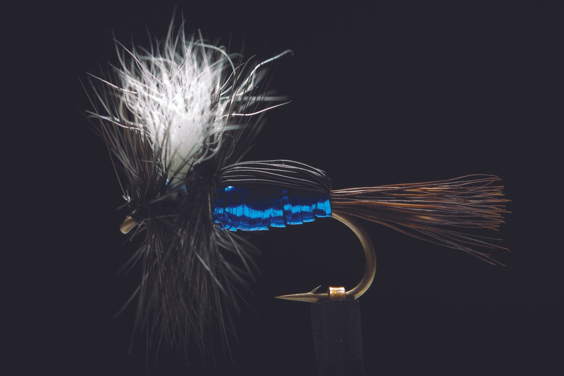 Humpy Blue Bottle Fishing Fly | Manic Fly Collection – Manic Tackle Project