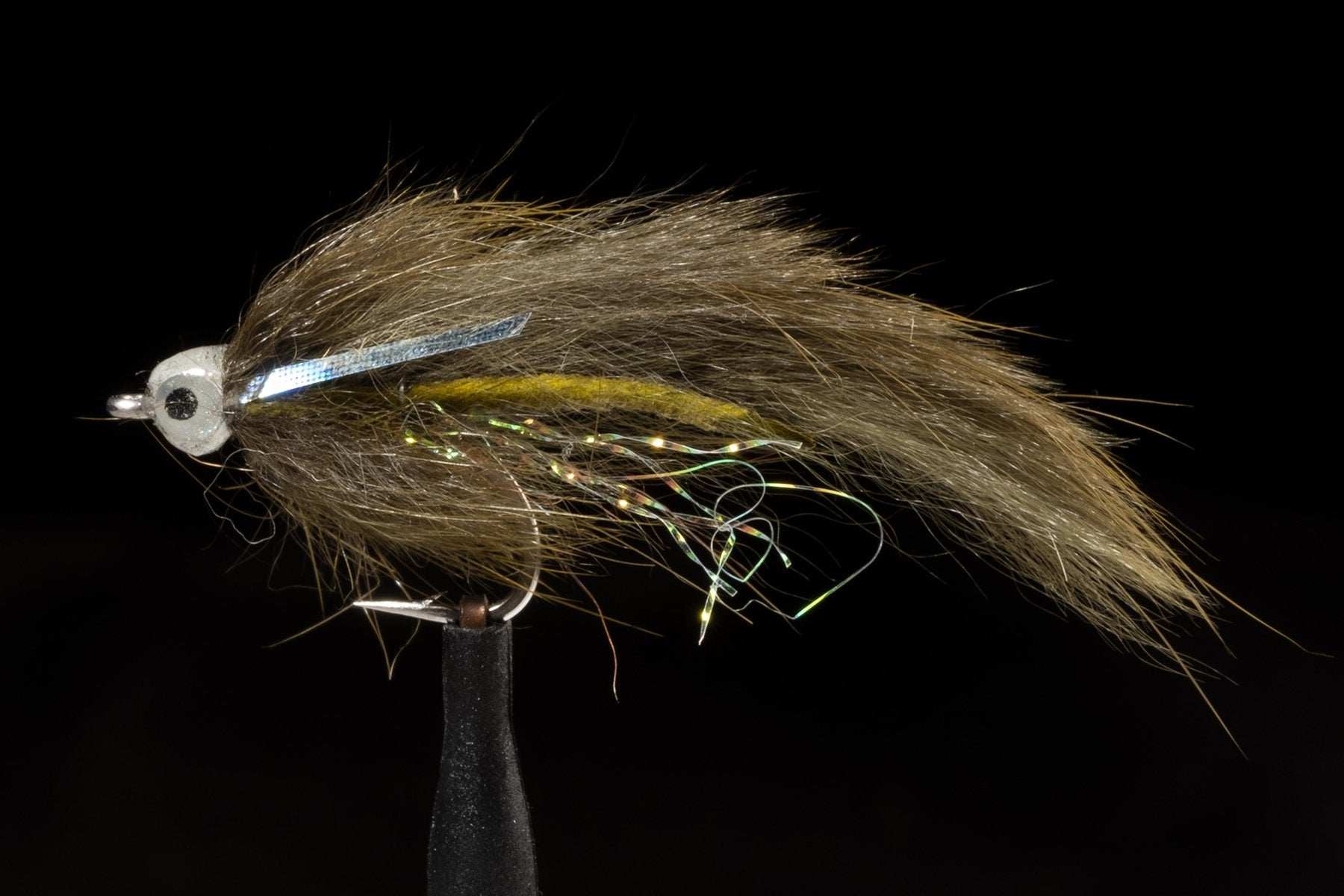 Micro Zonker Olive Fishing Fly | Manic Fly Collection – Manic Tackle ...
