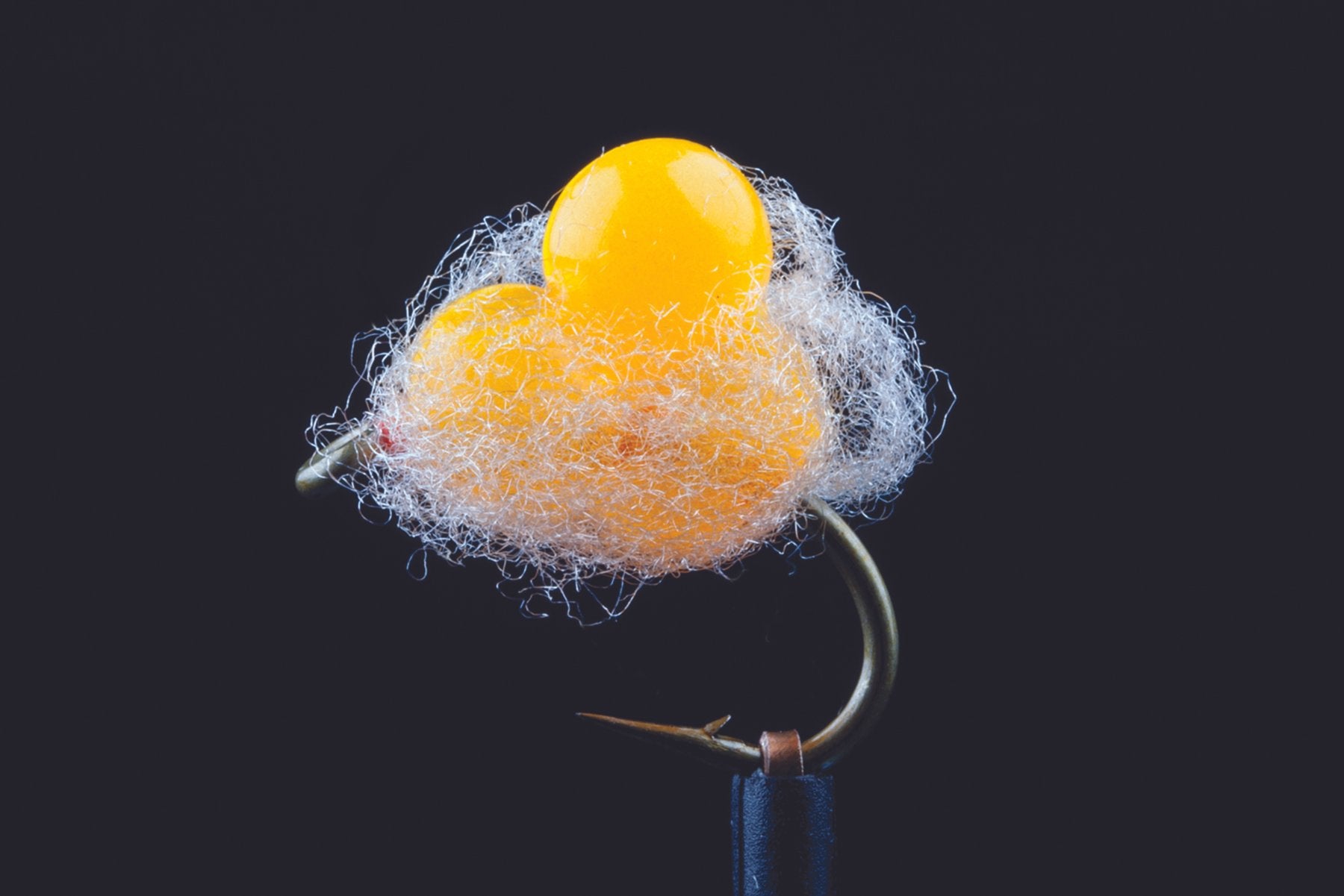Otter's Soft Egg Cluster Apricot Fishing Fly | Manic Fly Collection ...