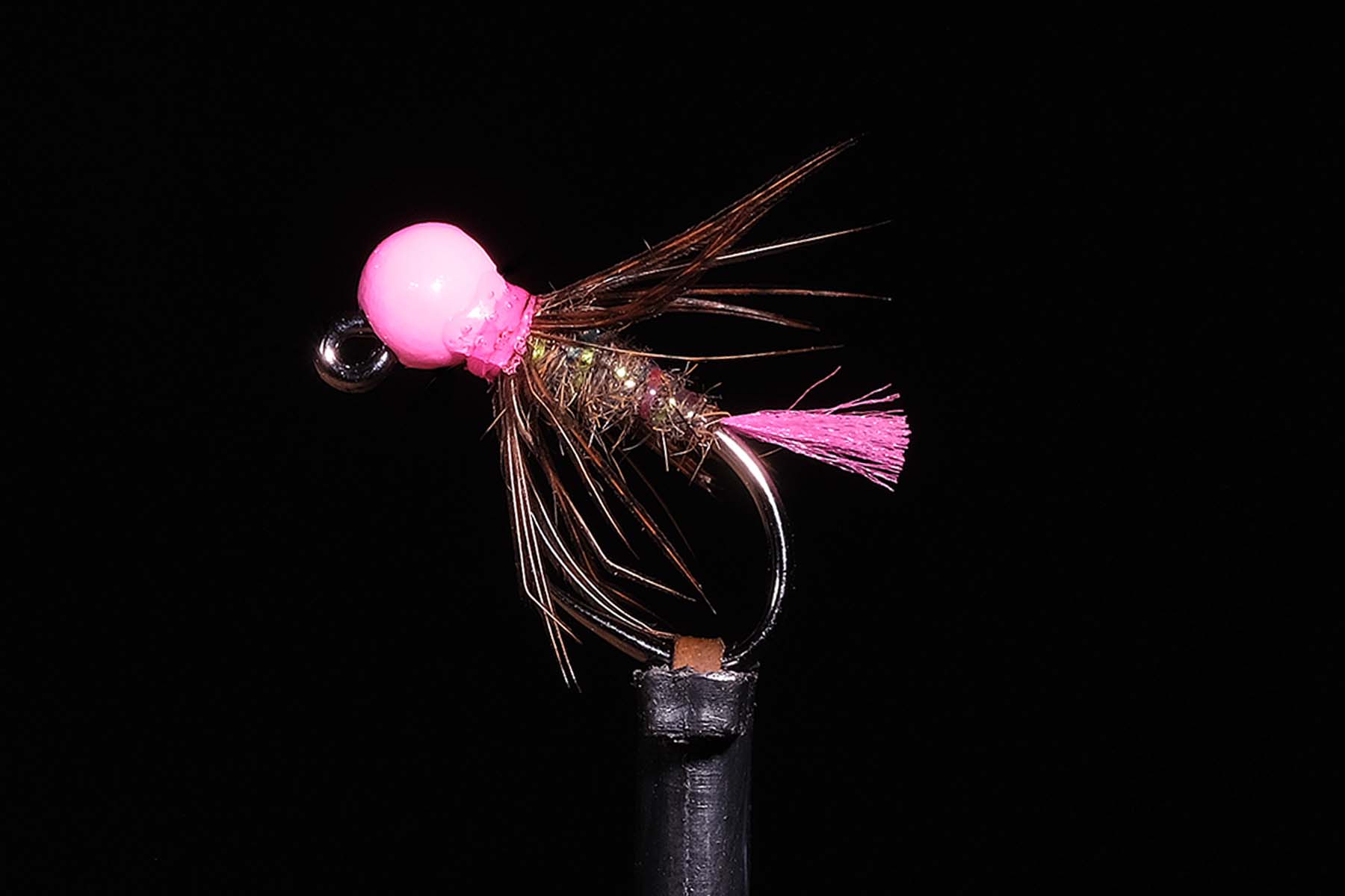 Jig Pink Blow Torch Fishing Fly | Manic Fly Collection – Manic Tackle ...