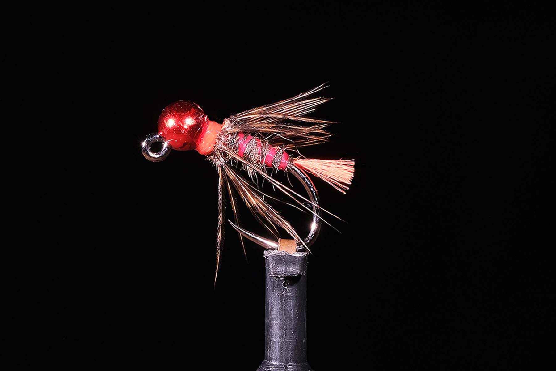 Jig Red Blow Torch Fishing Fly | Manic Fly Collection – Manic Tackle ...