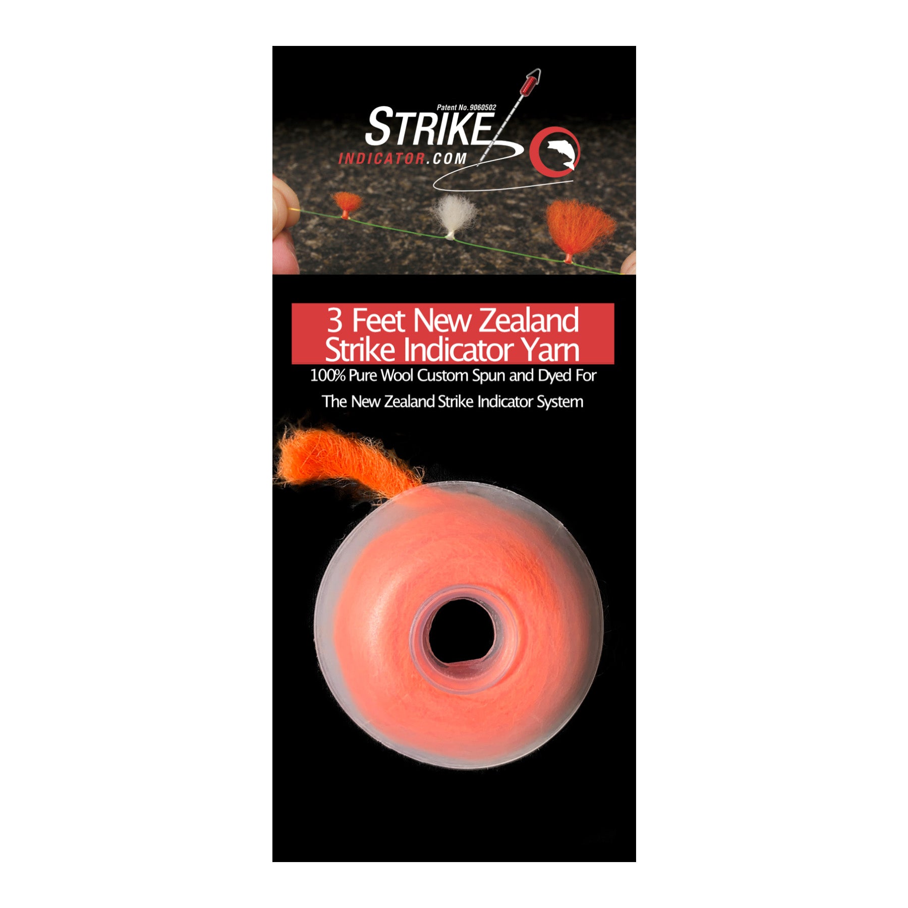 NZ Strike Indicator Wool Spools – Manic Tackle Project